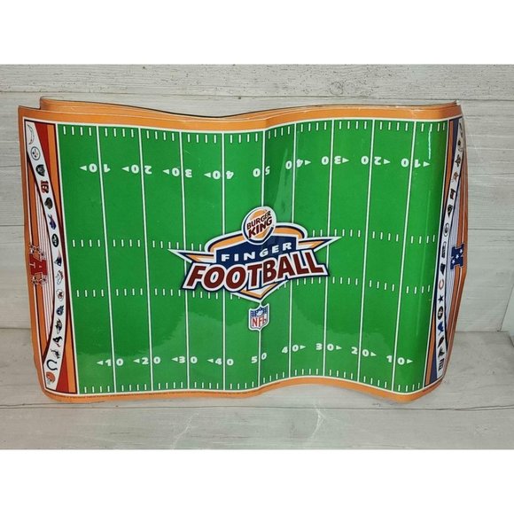 Games | 205 Burger King Finger Football Table Mat Set Of 3 | Poshmark